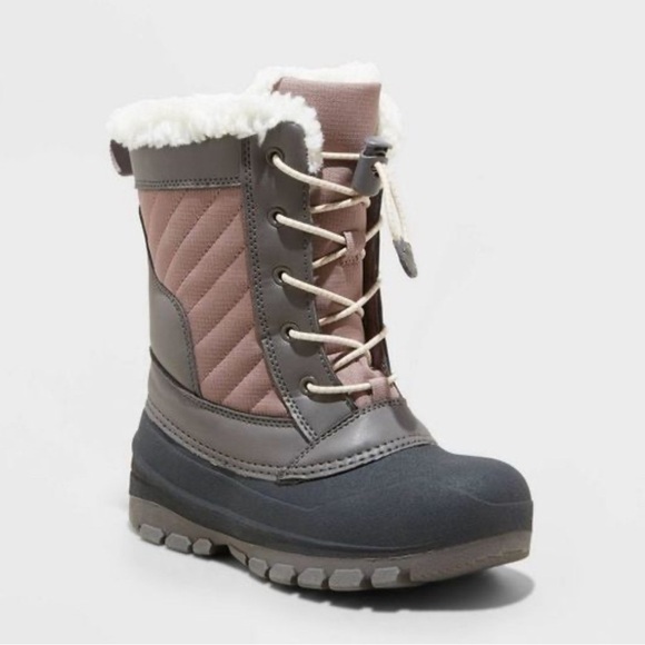 all in motion | Shoes | Kids Skylar Laceup Winter Boots All In Motion ...